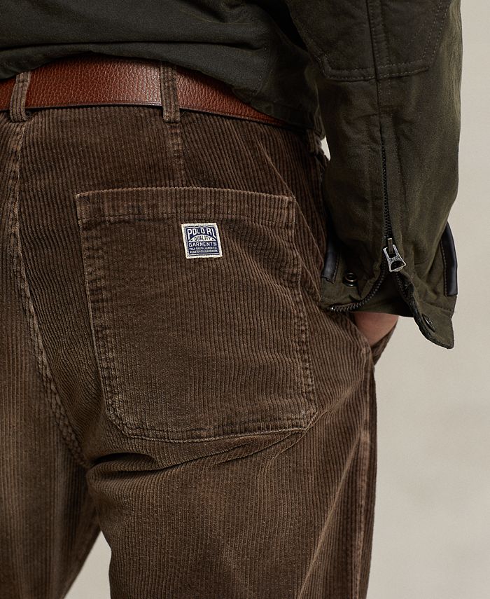 Polo Ralph Lauren Men's Straight-Fit Stretch Corduroy Pants - Macy's