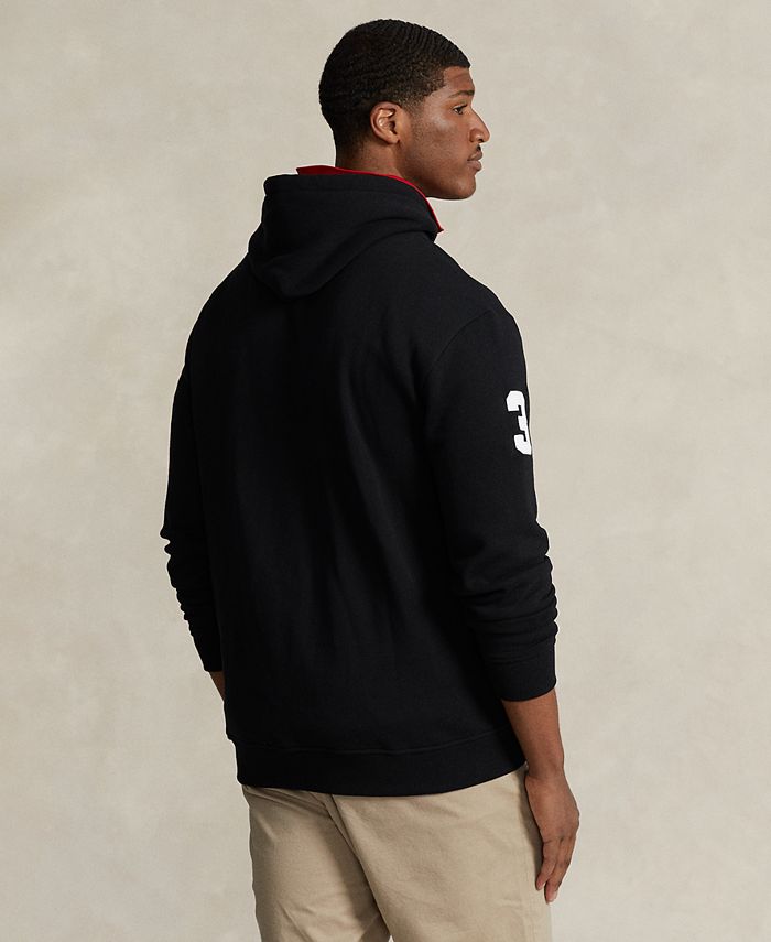 Polo Ralph Lauren Men's Big & Tall Big Pony Fleece Hoodie - Macy's