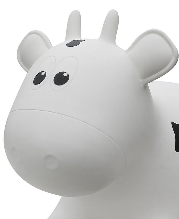 Farm Hoppers Cow Ride-On Toddler Inflatable Bounce Toy - Macy's
