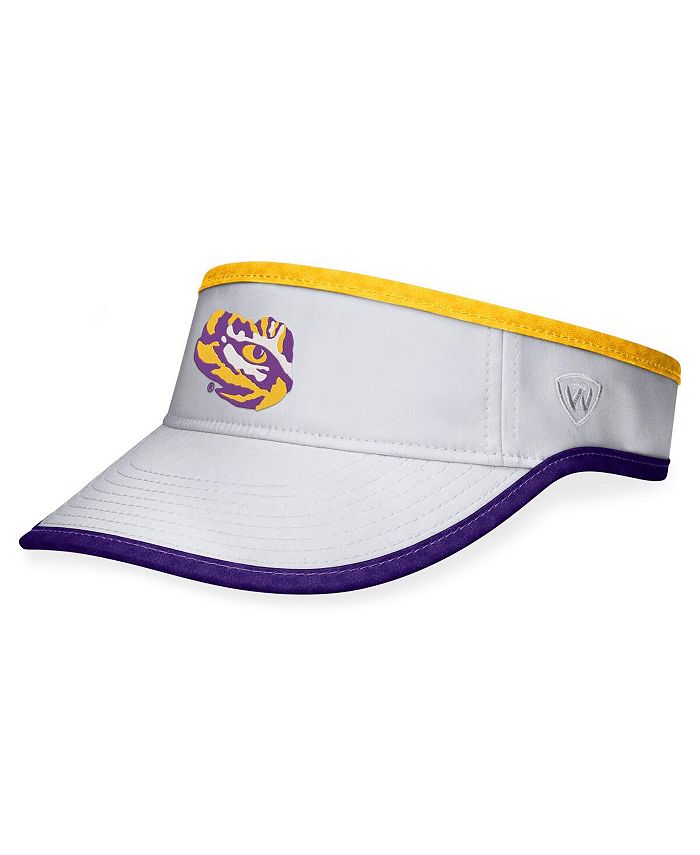 Top of the World Men's White LSU Tigers Daybreak Adjustable Visor - Macy's