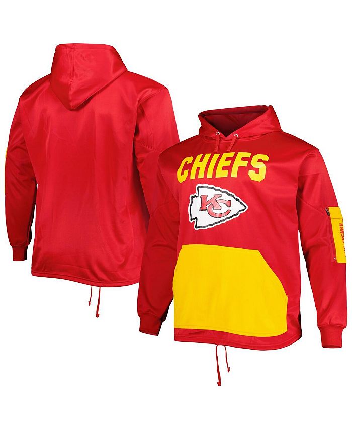 Fanatics Men's Red Kansas City Chiefs Big and Tall Pullover Hoodie - Macy's