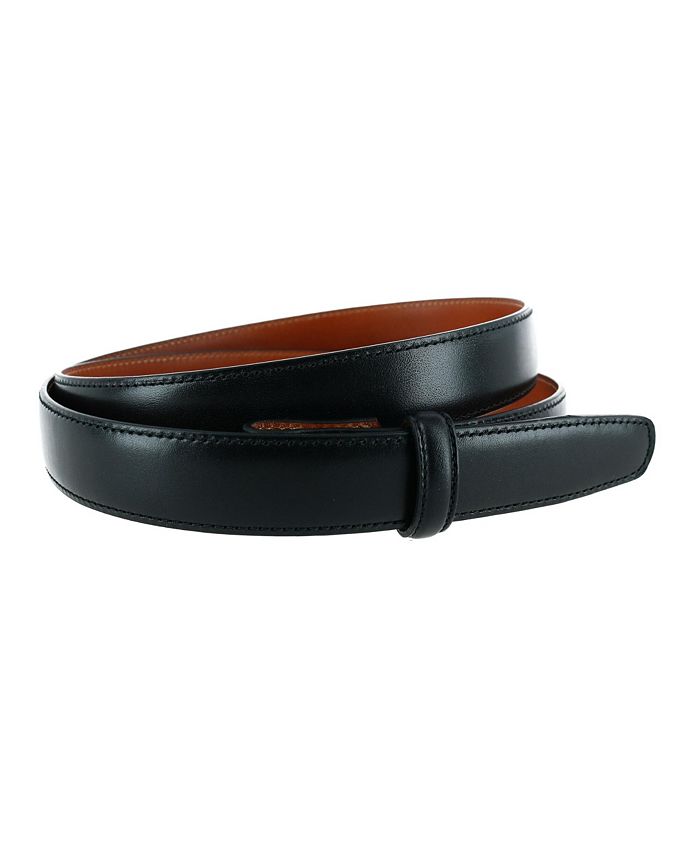 TRAFALGAR Men's Cortina Leather 25mm Compression Belt Strap - Macy's