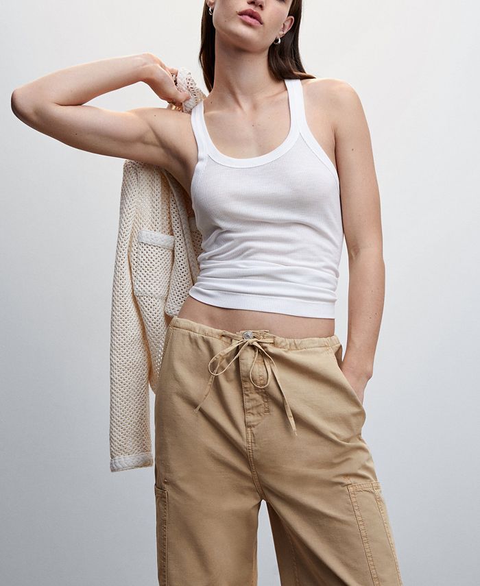 MANGO Women's Parachute Pants - Macy's
