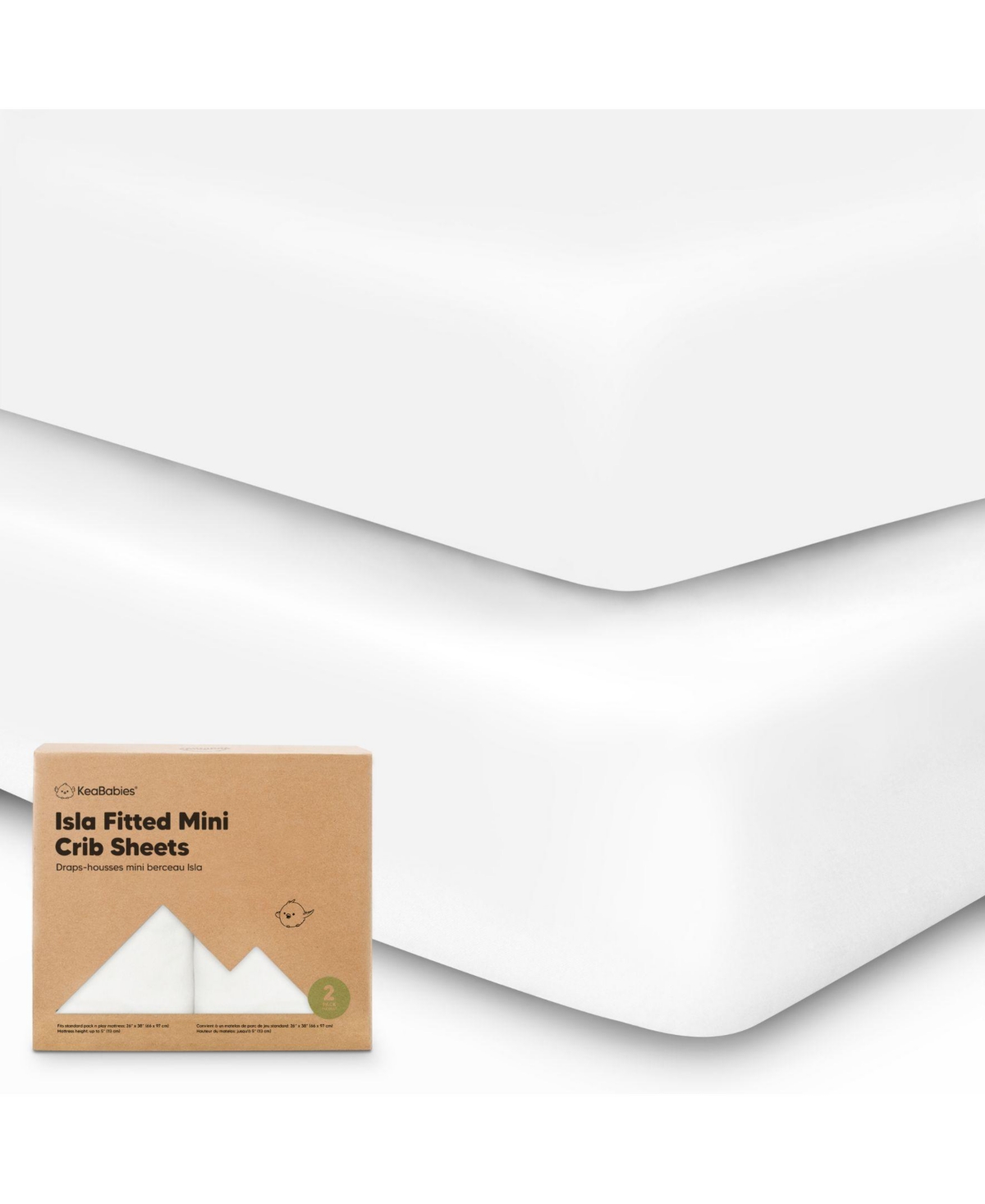 Click here for KeaBabies 2-Pack Mini Crib Sheets  Pack and Play S... prices