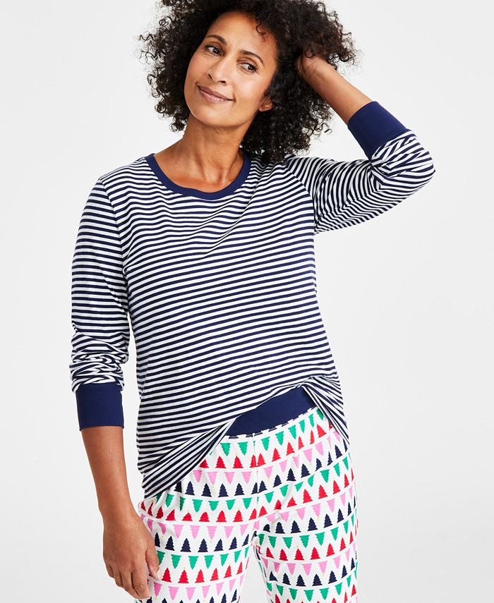 Family Pajamas Matching Women's Mix It Tree Pajamas Set, Created for ...