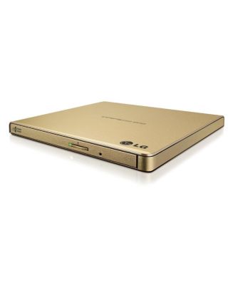 LG Electronics External Slim Writer DVDRW 8X USB Gold with Cyberlink ...