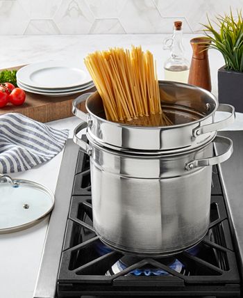 Denmark Stainless Steel 3 Piece 6 Quart Multi-Cooker Set - Macy's