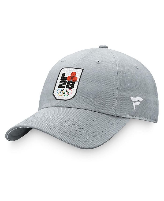 Fanatics Men's Gray LA28 Adjustable Hat - Macy's