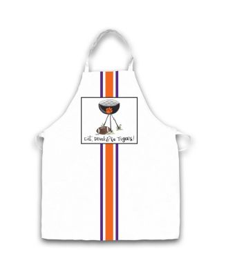 Clemson Tigers Eat Drink and Go Team Apron - Macy's