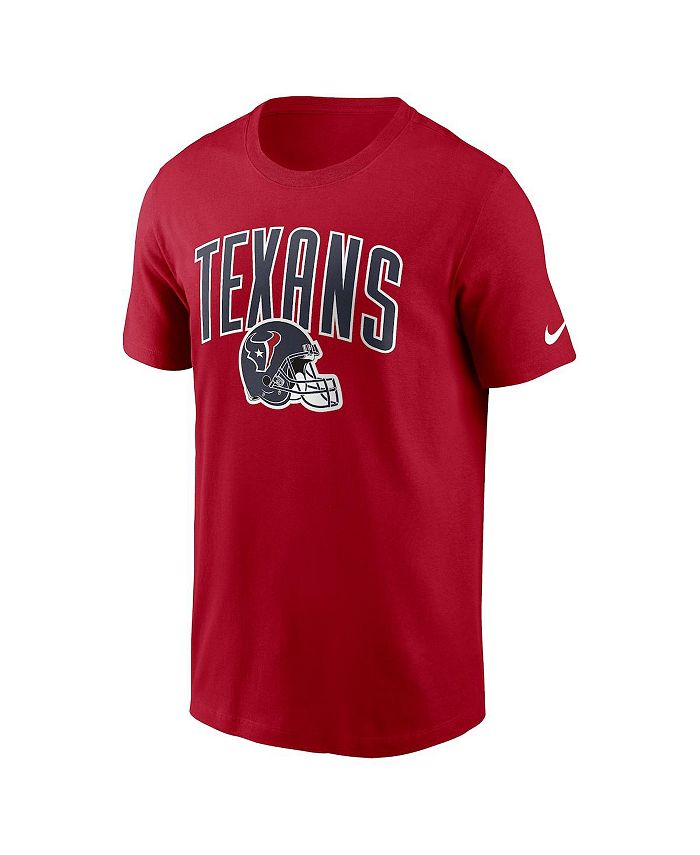 Nike Men's Red Houston Texans Team Athletic T-shirt - Macy's