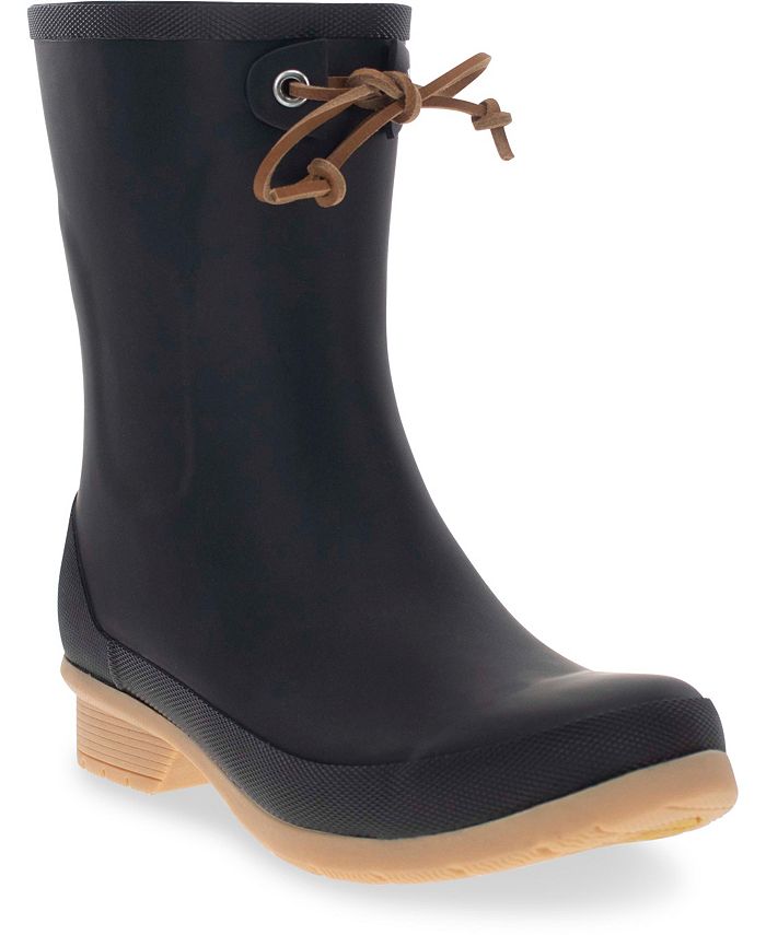Chooka Women's Classic Mid Tie Rain Boot - Macy's