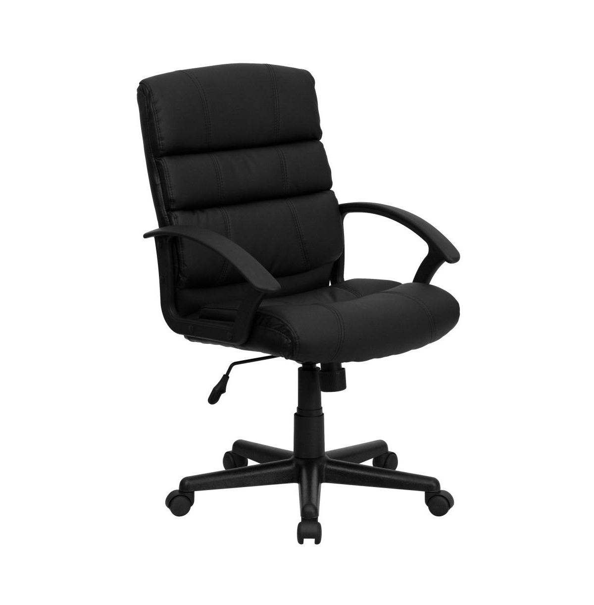 Click here for Emma+Oliver Mid-Back Leather Swivel Task Office Ch... prices