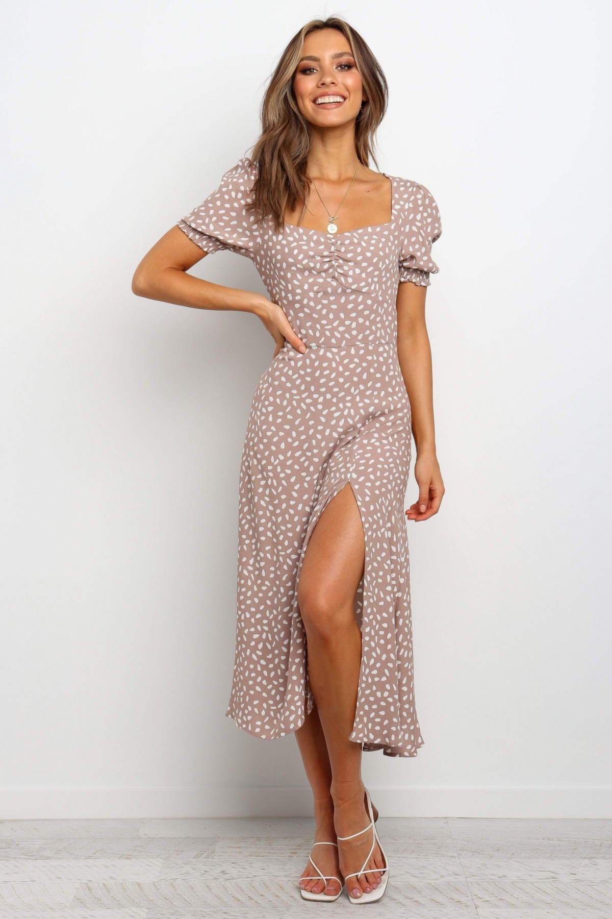 Click here for Petal and Pup Womens Franklin Dress - Mocha prices