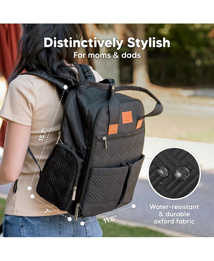 KeaBabies Bree Diaper Bag Backpack, Waterproof Baby Diaper Bags with ...