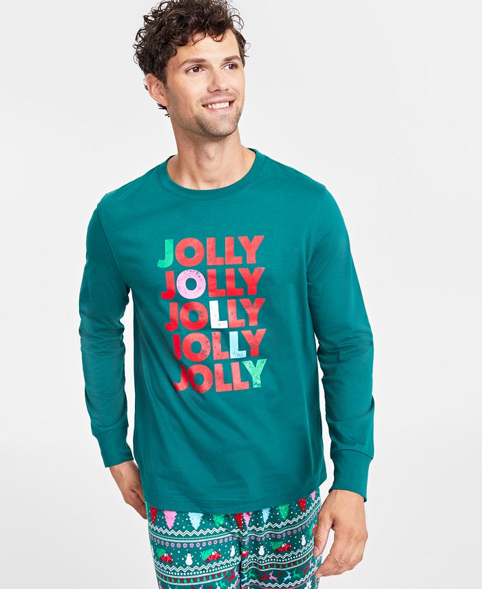 Family Pajamas Matching Men's Mix It Jolly Fair Pajamas Set, Created ...