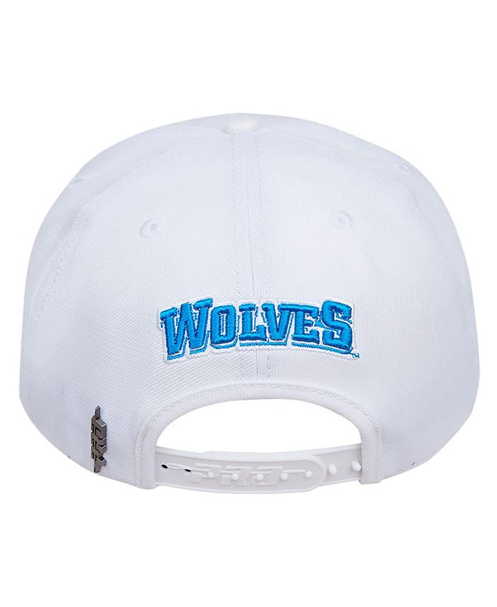 Pro Standard Men's White Cheyney Wolves Evergreen Wool Snapback Hat ...