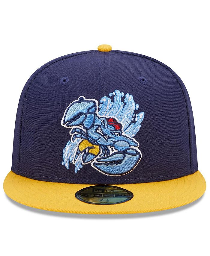 New Era Men's Blue, Yellow Lakewood Blueclaws Marvel x Minor League ...