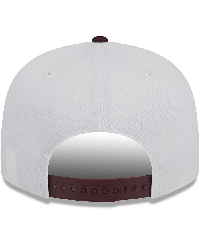 New Era Men's White, Maroon Texas A&M Aggies Two-Tone Layer 9FIFTY ...