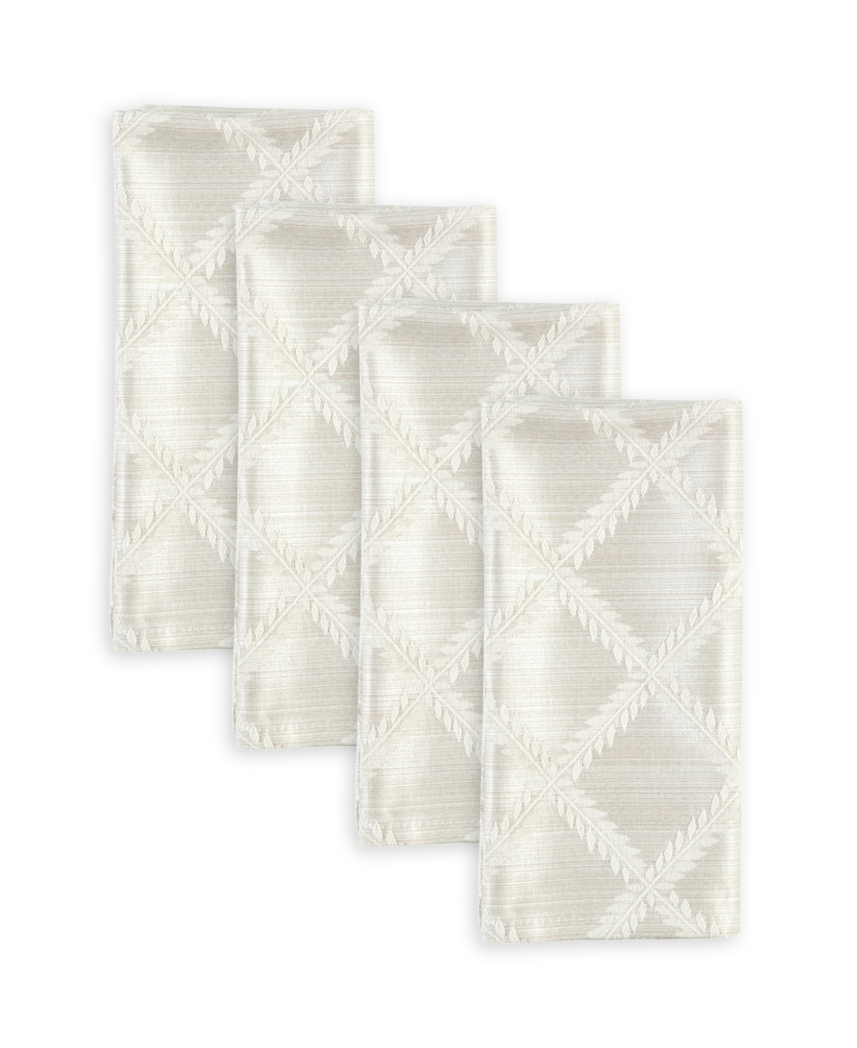 Click here for Lenox Laurel Leaf Napkins  Set of 4 - Platinum prices