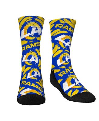 Youth Boys and Girls Rock 'Em Socks Los Angeles Rams Allover Logo and ...