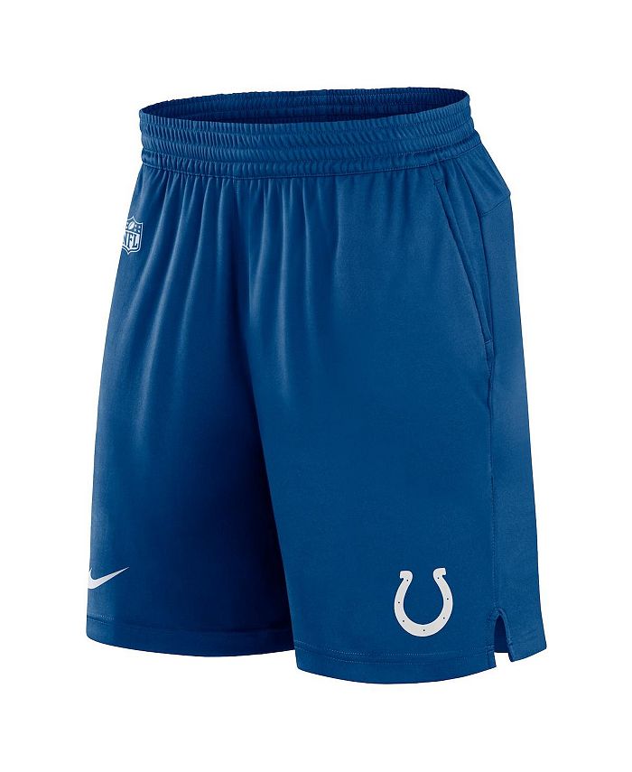 Nike Men's Royal Indianapolis Colts Sideline Performance Shorts - Macy's