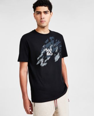 HUGO by Hugo Boss Men's Slash Logo Graphic T-Shirt - Macy's