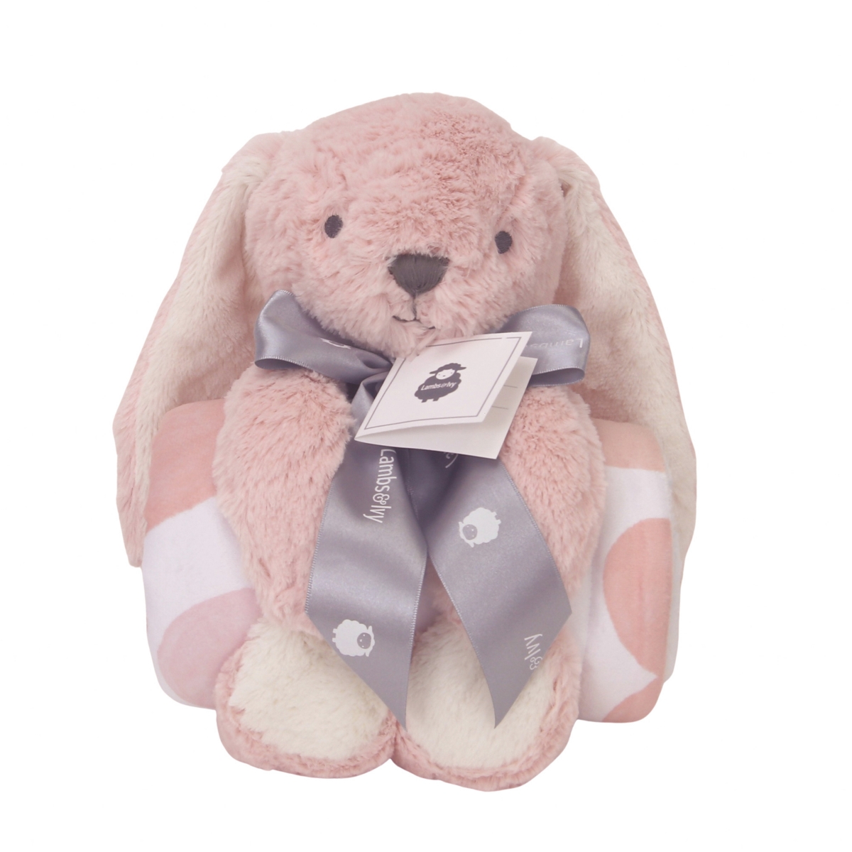 Click here for Bedtime Originals Pink Plush Bunny & Hearts Baby B... prices