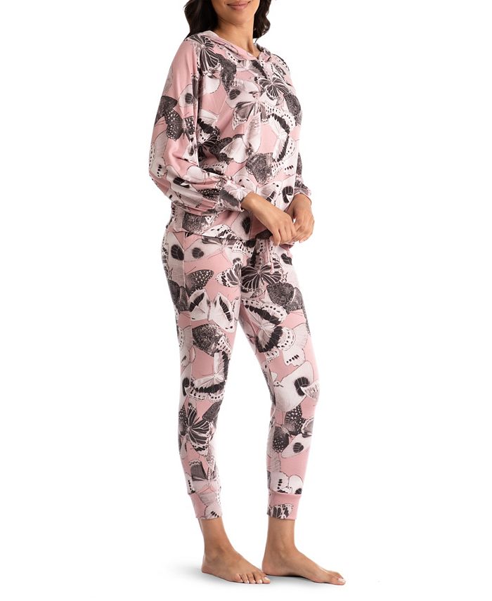 Midnight Bakery Women's Juno Hacci 2 Piece Pajama Set - Macy's