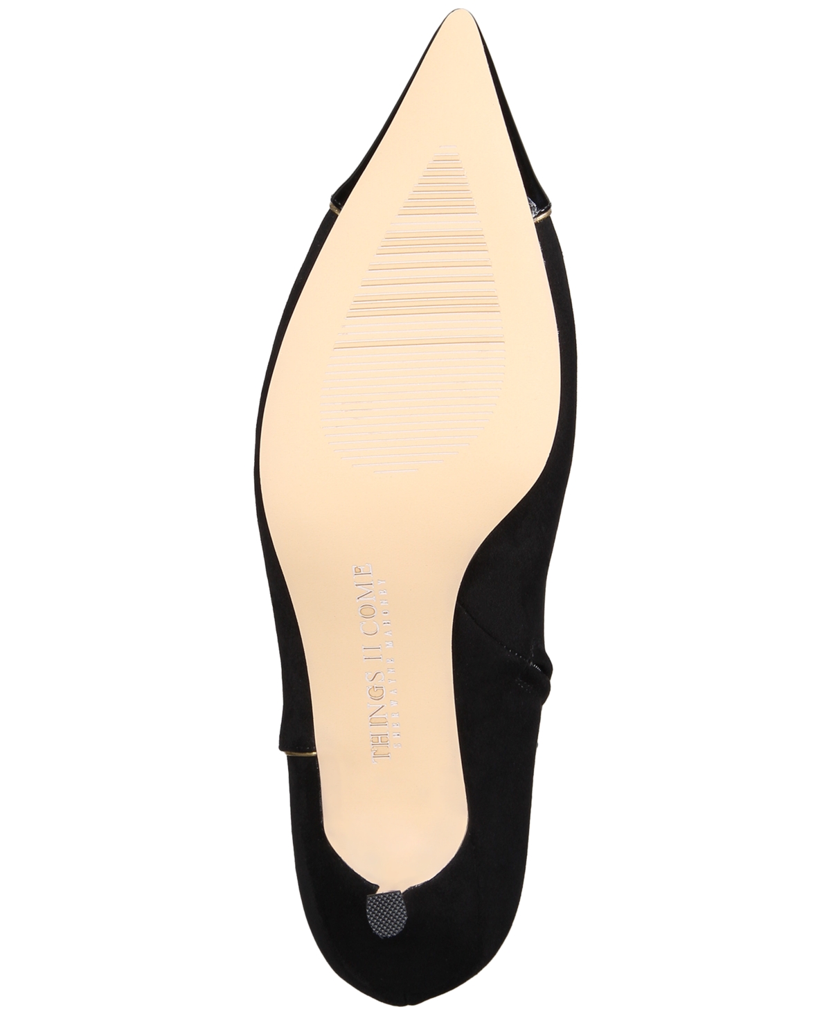 Things Ii Come Women's Jaimee Luxurious Kitten-heel Shooties In Navy ...