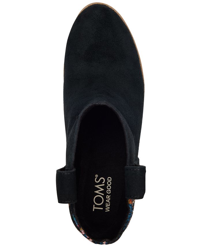 TOMS Women's Constance Pull On Western Booties - Macy's