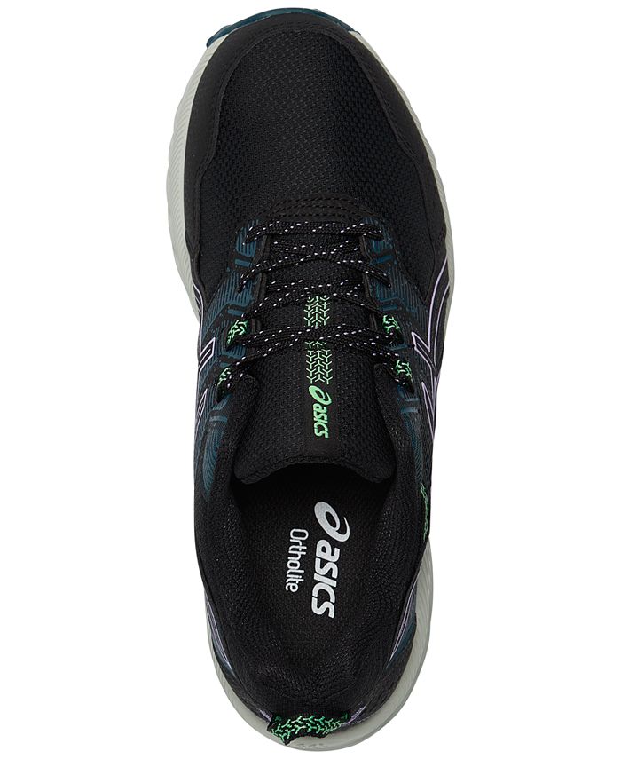 Asics Women's Venture 9 Trail Wide Width Running Sneakers from Finish ...