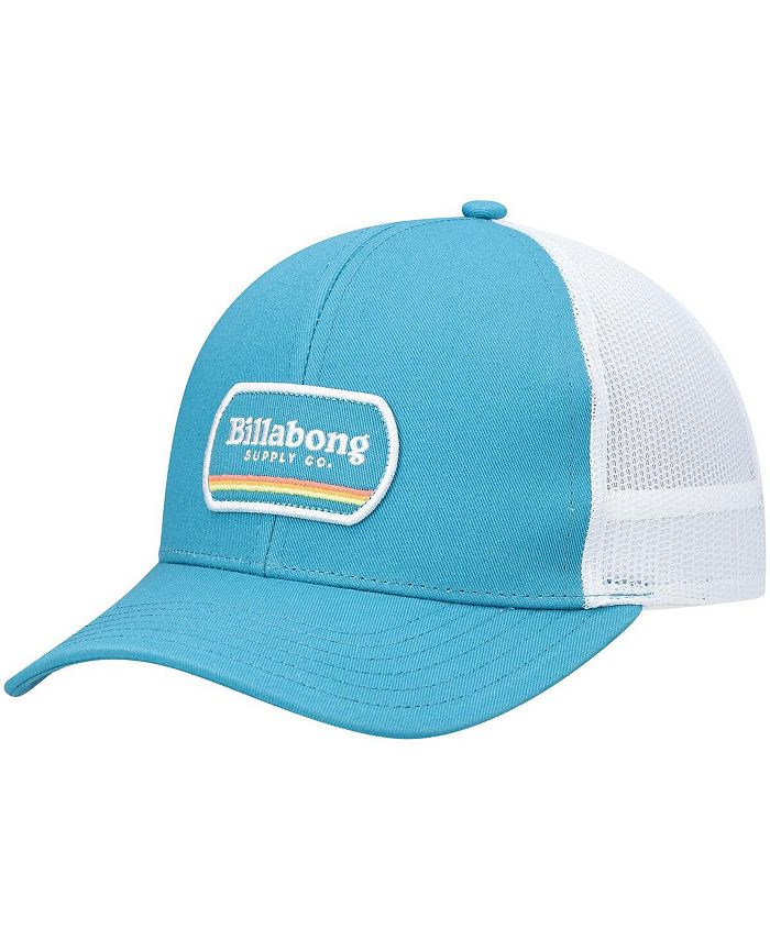 Billabong Men's Light Blue, White Walled Trucker Snapback Hat - Macy's