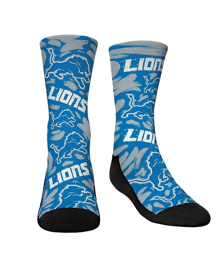Rock 'Em Youth Boys and Girls Socks Detroit Lions Allover Logo and ...