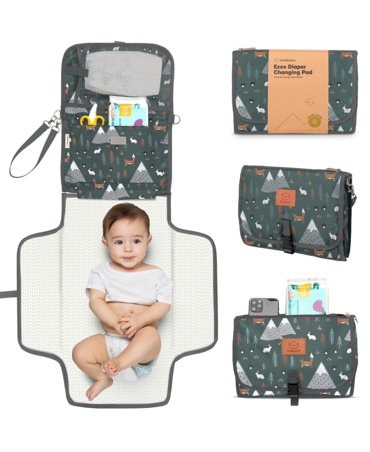 Click here for KeaBabies Ezee Diaper Changing Pad  Portable Diape... prices