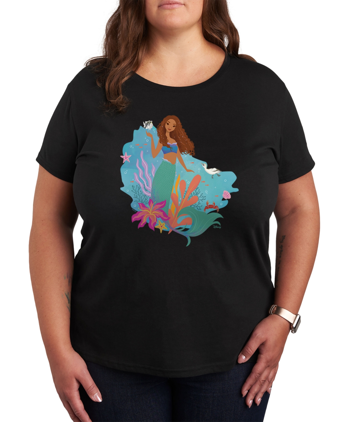 Click here for Hybrid Apparel Trendy Plus Size Little Mermaid Ari... prices
