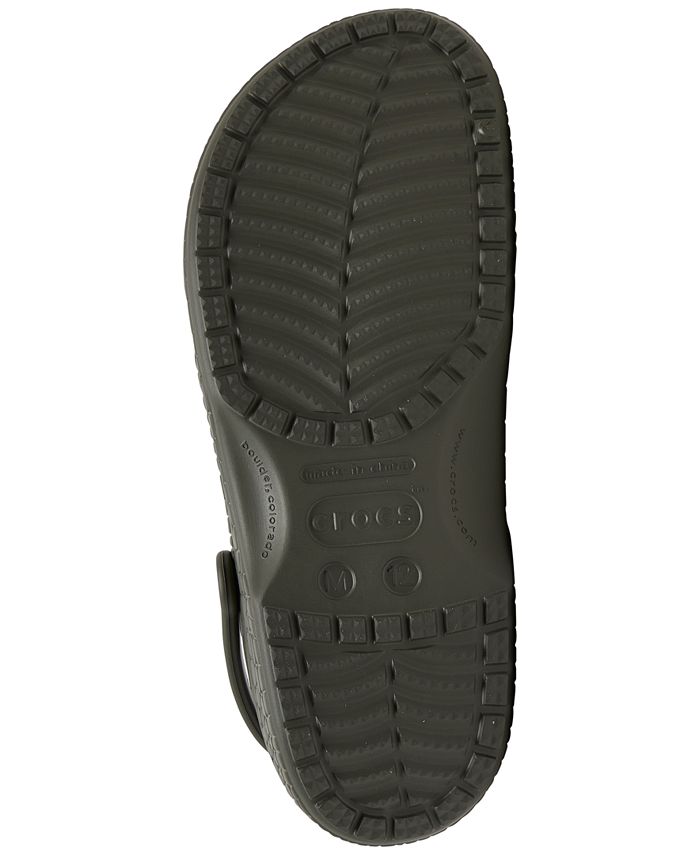 Crocs Men's and Women's Crocskin Classic Clogs from Finish Line - Macy's