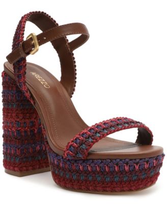 Arezzo Women's Mya High Block Sandals - Macy's