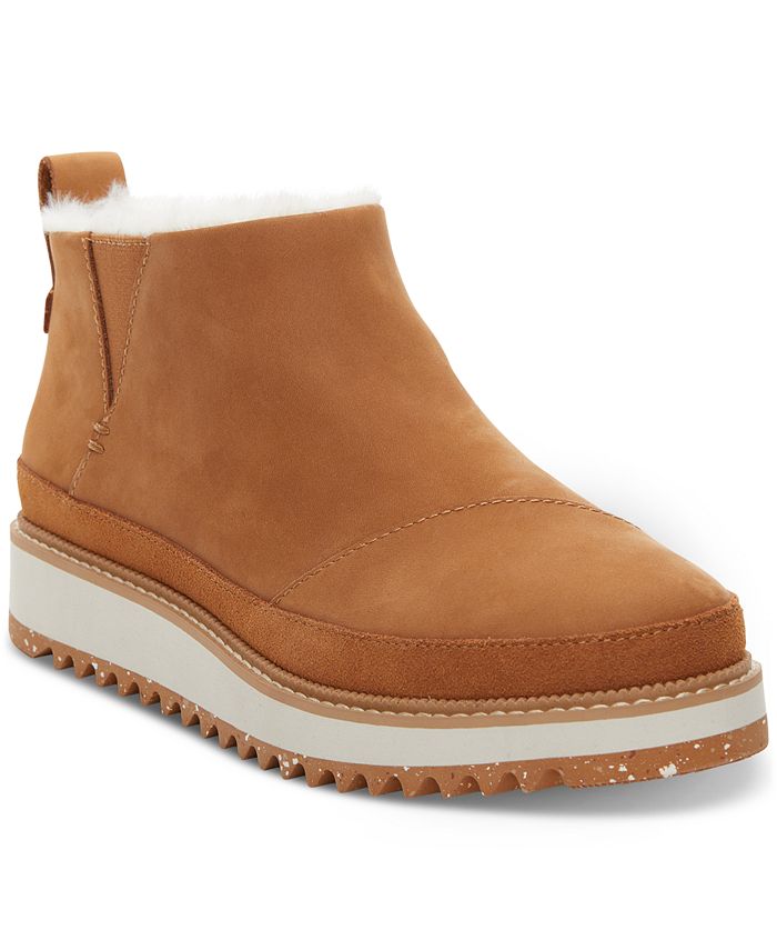 TOMS Women's Marlo Water Resistant Cold Weather Booties - Macy's