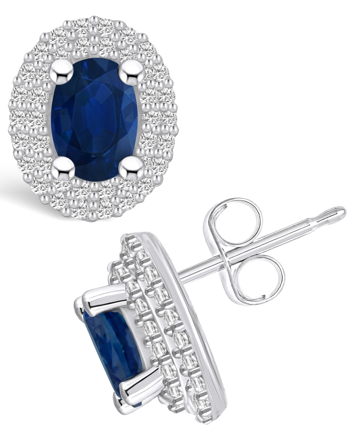 Click here for Macys Sapphire (1-1/5 Ct. t.w.) and Diamond (3/8 C... prices