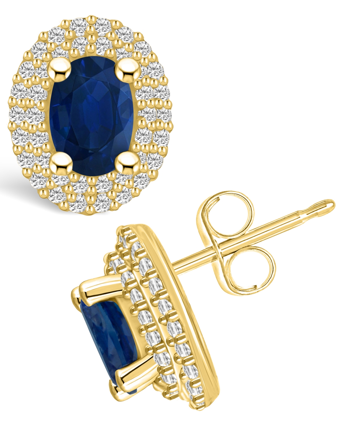 Click here for Macys Sapphire (1-1/5 Ct. t.w.) and Diamond (3/8 C... prices