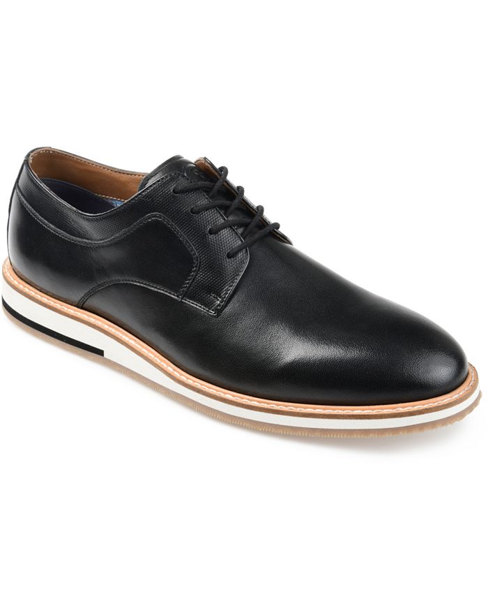 Thomas & Vine Men's Glover Wide Width Tru Comfort Foam Lace-Up Round ...