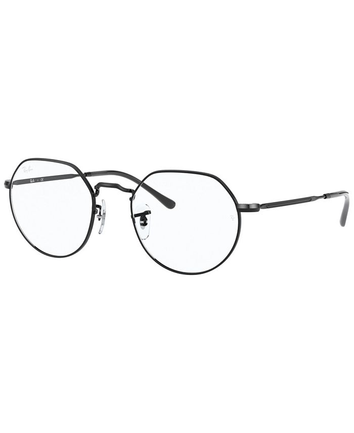 Ray-Ban Unisex Jack Optics Eyeglasses, RB6465F 53 - Macy's