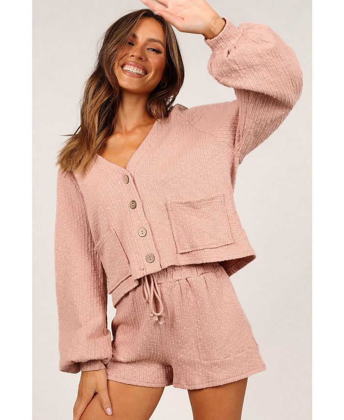 Petal and Pup Women's Fay Cardigan and Shorts Set - Macy's