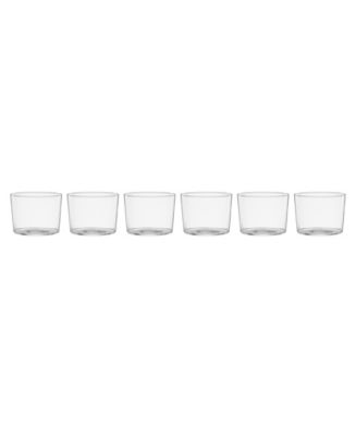 Oneida Stackables Short Glasses, Set of 6 - Macy's
