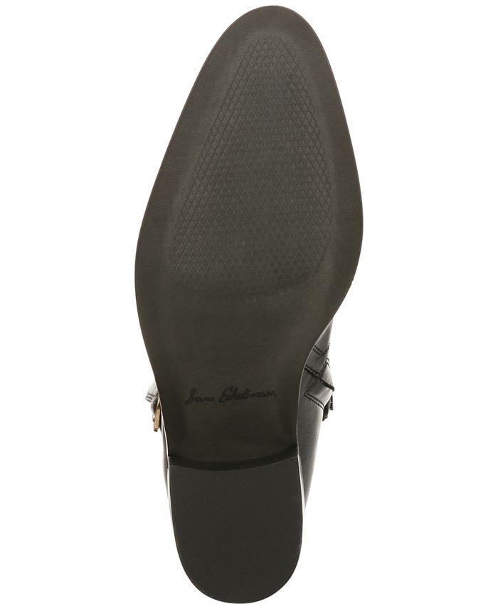 Sam Edelman Women's Simona Buckle Block-Heel Booties - Macy's