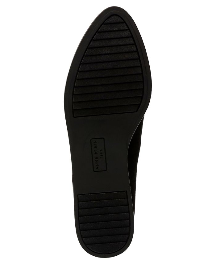 Anne Klein Women's Saige Elastic Strap Flats - Macy's