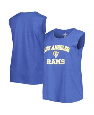 Women's Fanatics Royal Los Angeles Rams Plus Size Tank Top - Macy's
