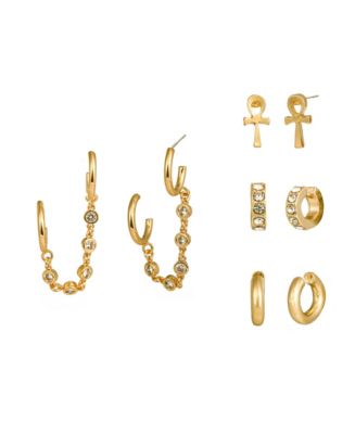 Aaliyah 4-On Hoop Earring Set - Macy's