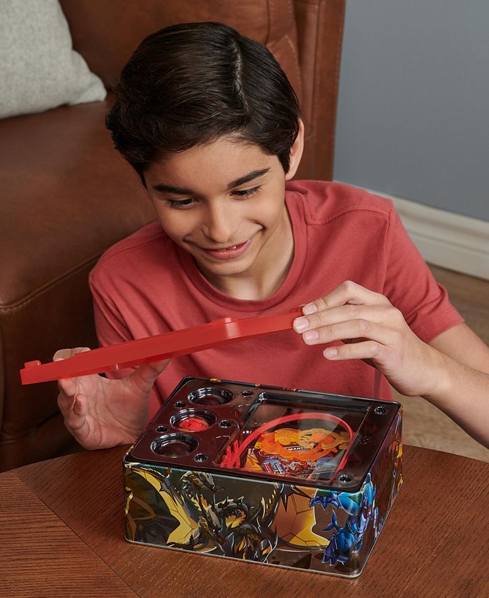 Bakugan Baku-Tin with Special Attack Mantid, Customizable, Spinning ...