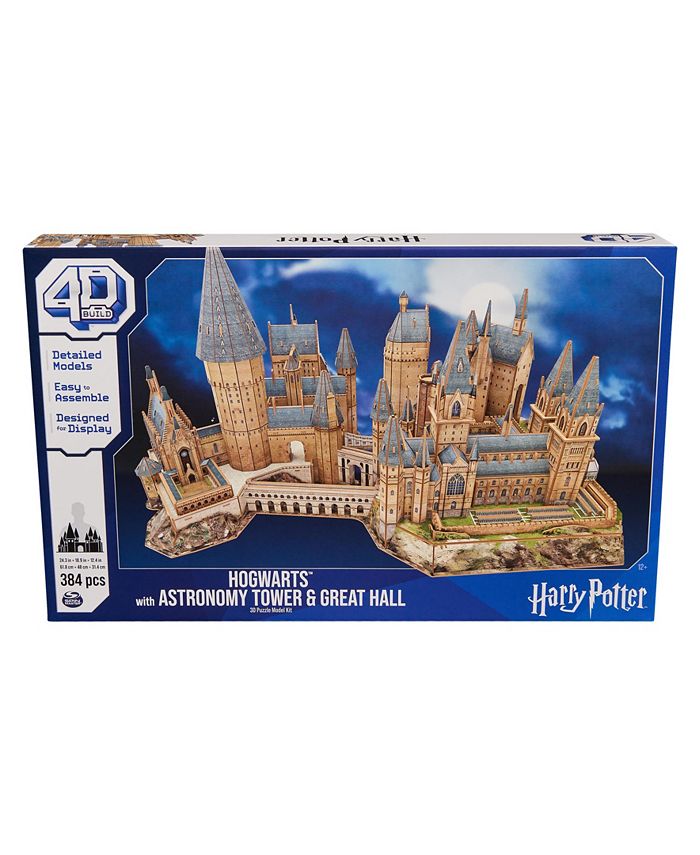 Spin Master Toys & Games 4D Build, Harry Potter Deluxe Hogwarts Castle ...